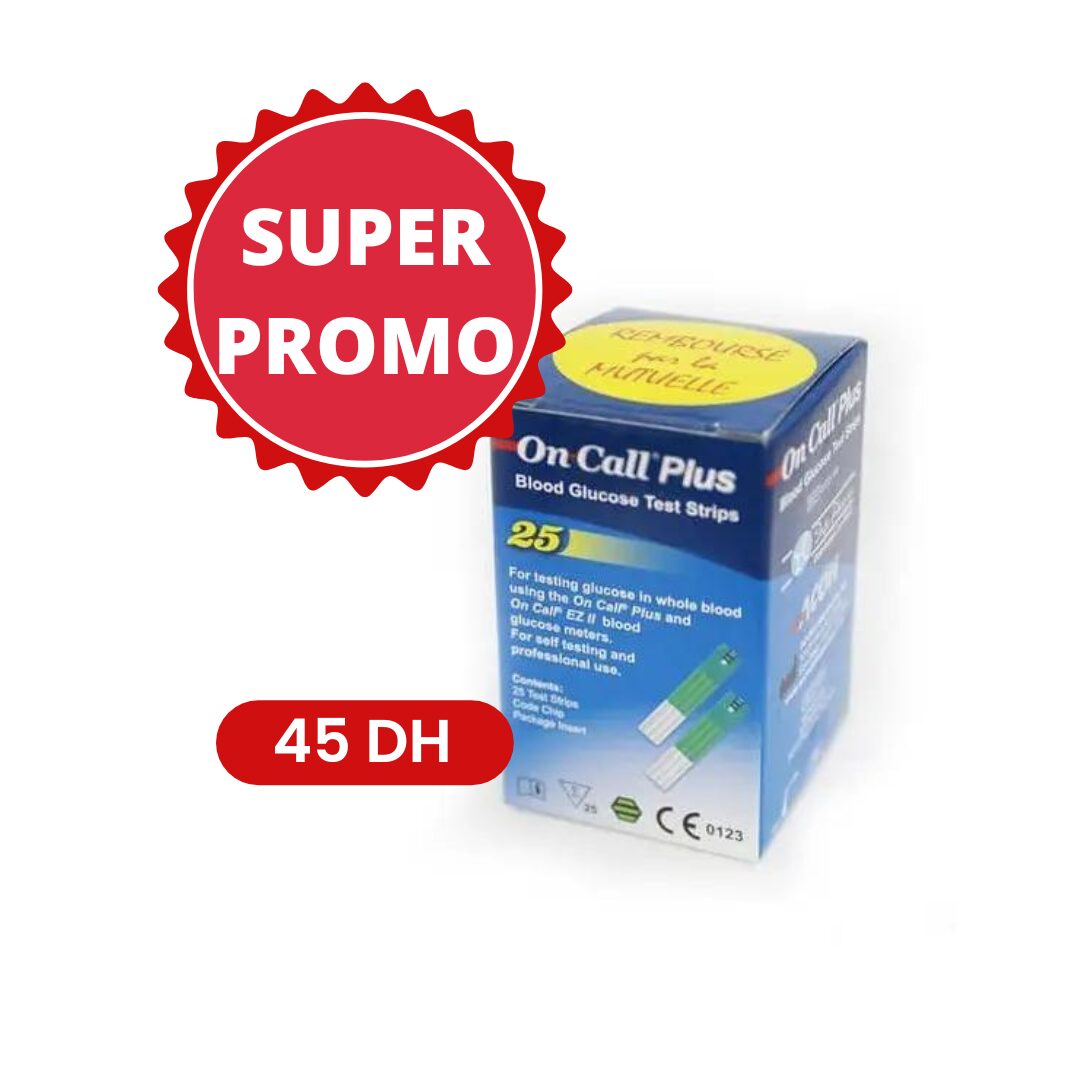 ON CALL PLUS BANDELETTES 25 UNITÉS - PARA VITALIA