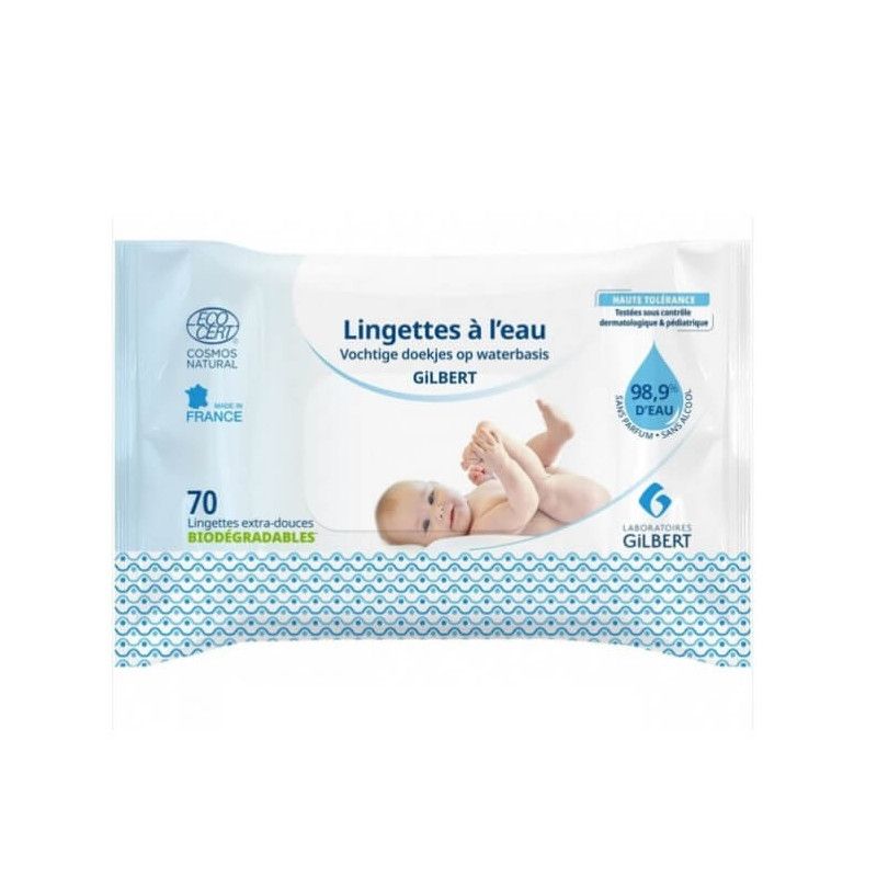 GILBERT LINGETTES EAU BIODEGRADABLES - Paravitalia