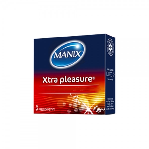 MANIX XTRA PLEASURE BOITE 3 - Paravitalia