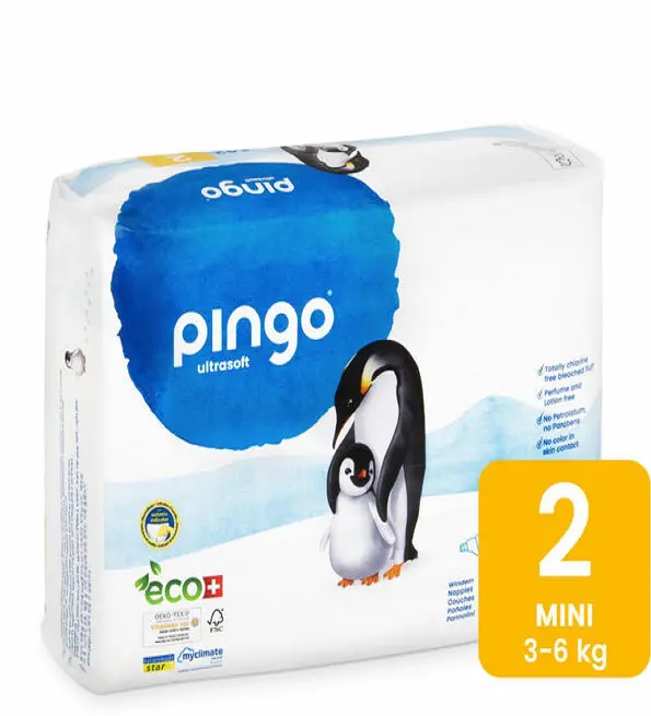 PINGO MINI TAILLE2(3-6kg) sachet de 42 couches - PARA VITALIA