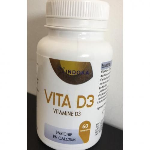 INDOKA VITA D3 vitamine D3 (60 comprimés ) - PARA VITALIA