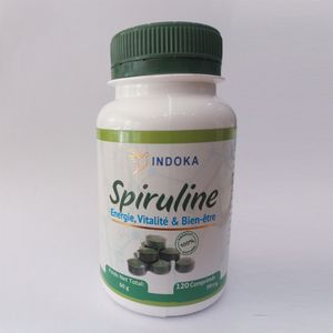 INDOKA SPIRULINE – 120 Comprimés - Paravitalia