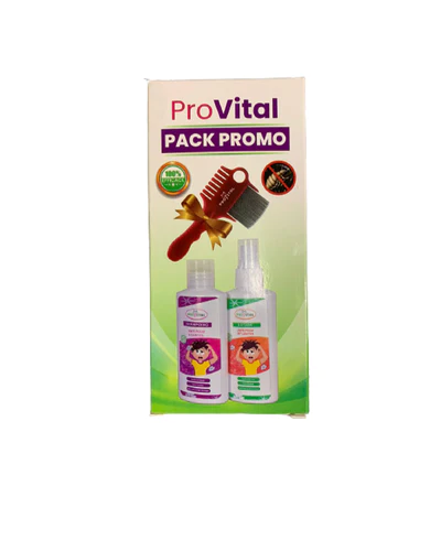 PRO-VITAL PACK ANTI POUX + AUTHENTIQUE PEIGNE - PARA VITALIA