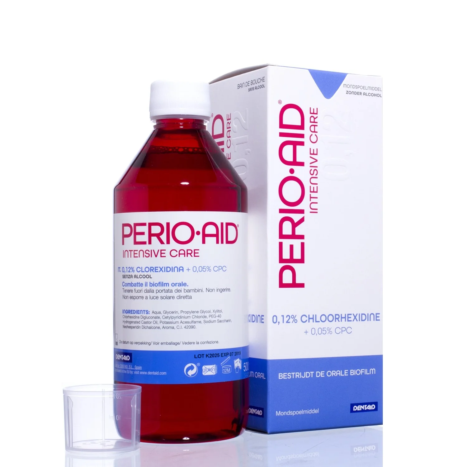 PERIO-AID INTENSIVE CARE BAIN DE BOUCHE 150ML - PARA VITALIA