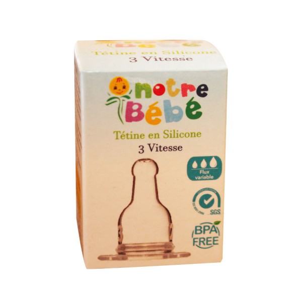 NOTRE BEBE TETINE SILICONE - Paravitalia